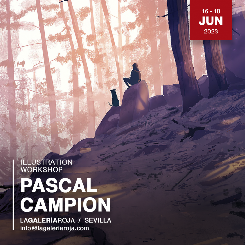 La Galería Roja | ILLUSTRATION WORKSHOP with Pascal Campion.