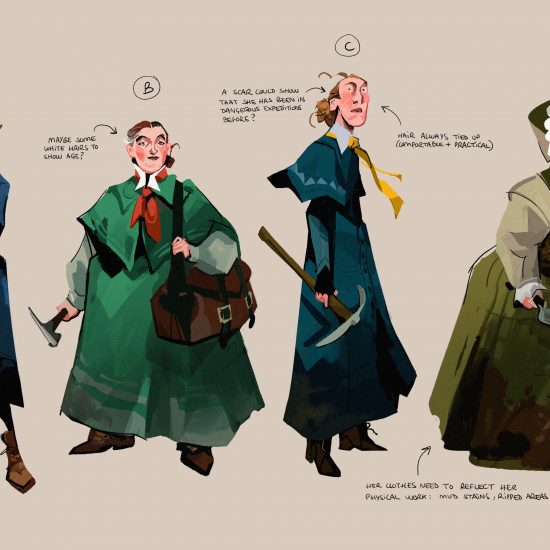 La Galería Roja | ONLINE ILLUSTRATION WORKSHOP | CHARACTER DESIGN ...