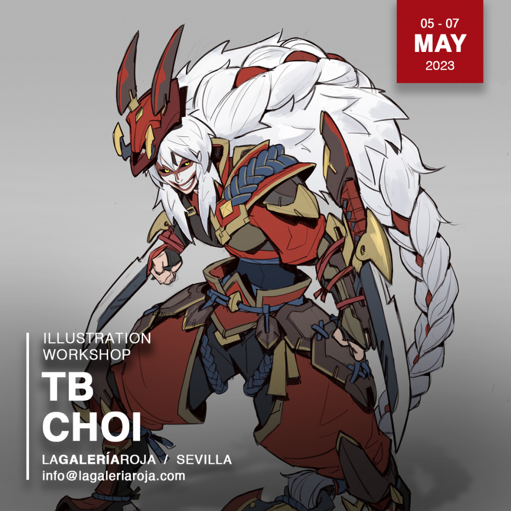 La Galería Roja | WORKSHOP de ILUSTRACIÓN con TB Choi.