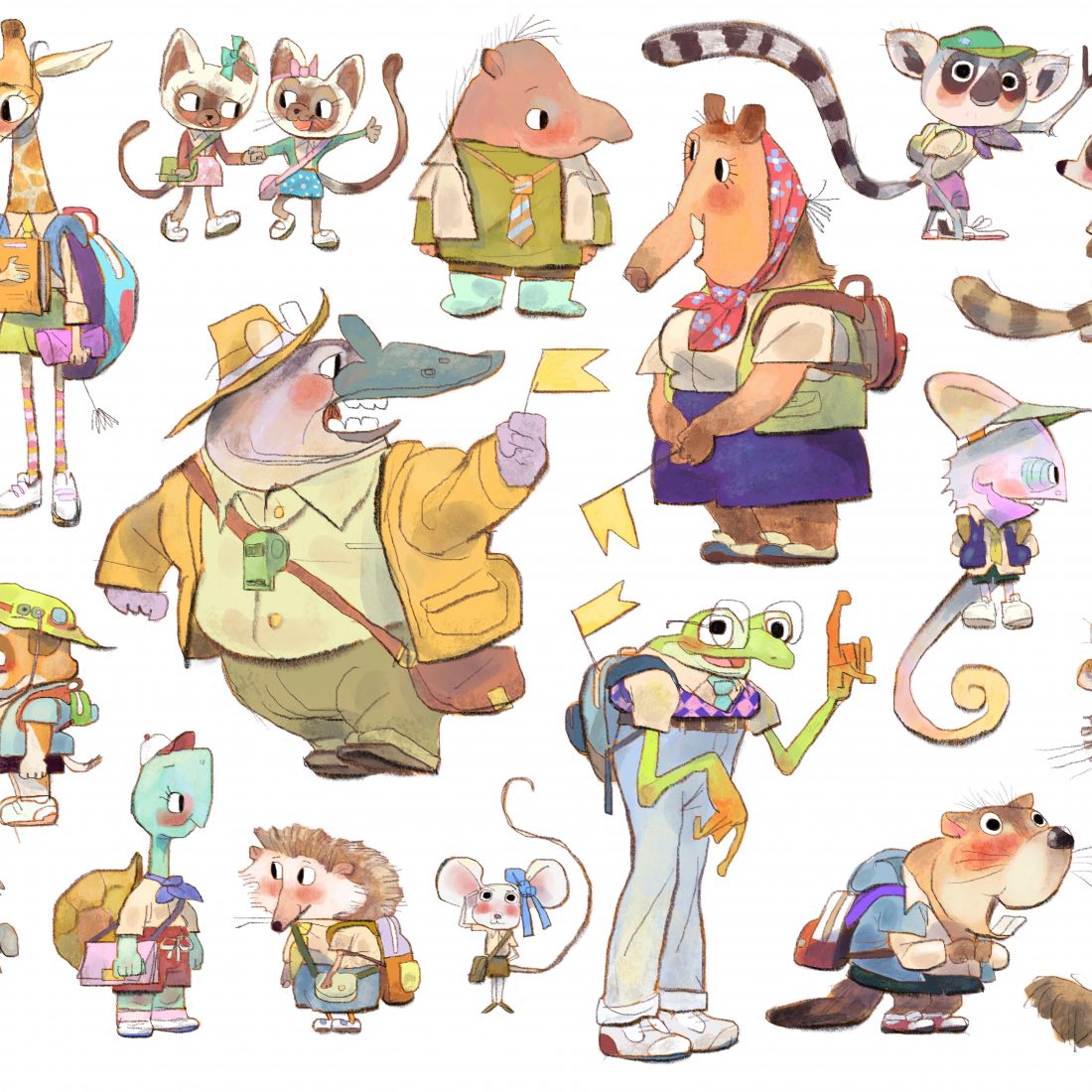 La Galería Roja | CURSO ONLINE: Diseño de personajes con Alberto Expósito.