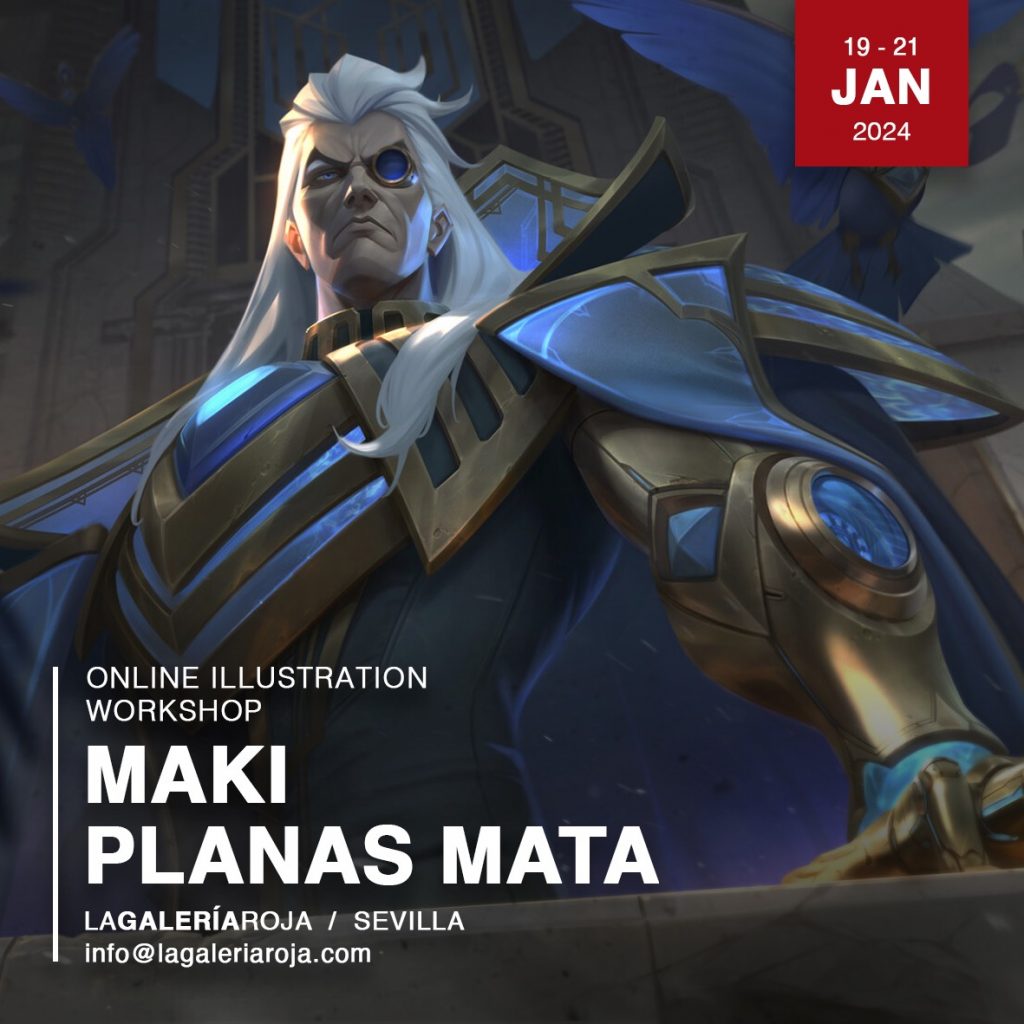 La Galería Roja | ONLINE ILLUSTRATION WORKSHOP | Character Design| with ...