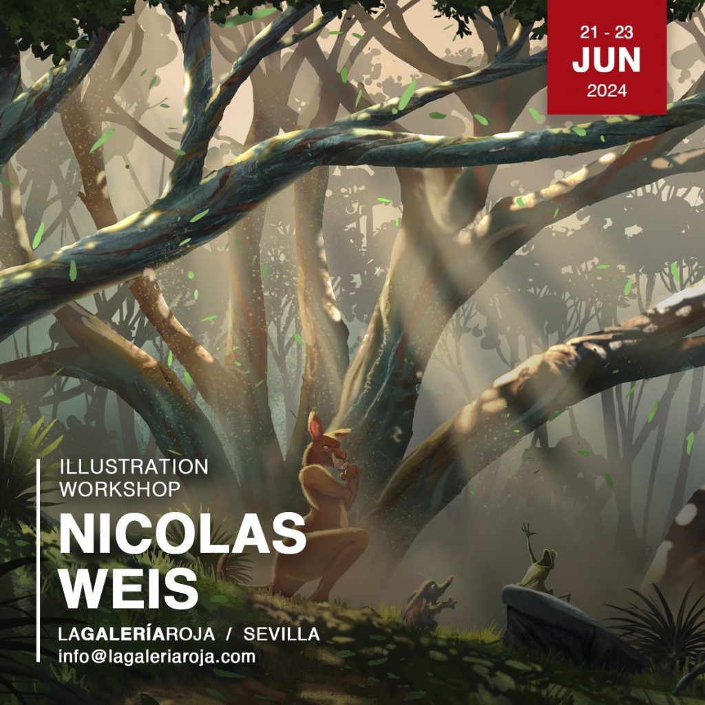 La Galería Roja | WORKSHOP de ILUSTRACIÓN | Personajes en escena | con ...