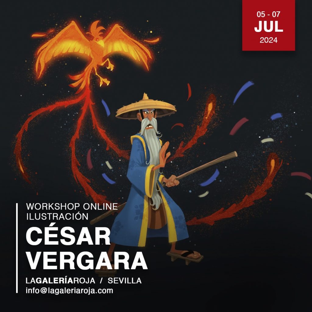 La Galería Roja | ONLINE WORKSHOP //Character sketching in 3d// with Azusa Tojo.