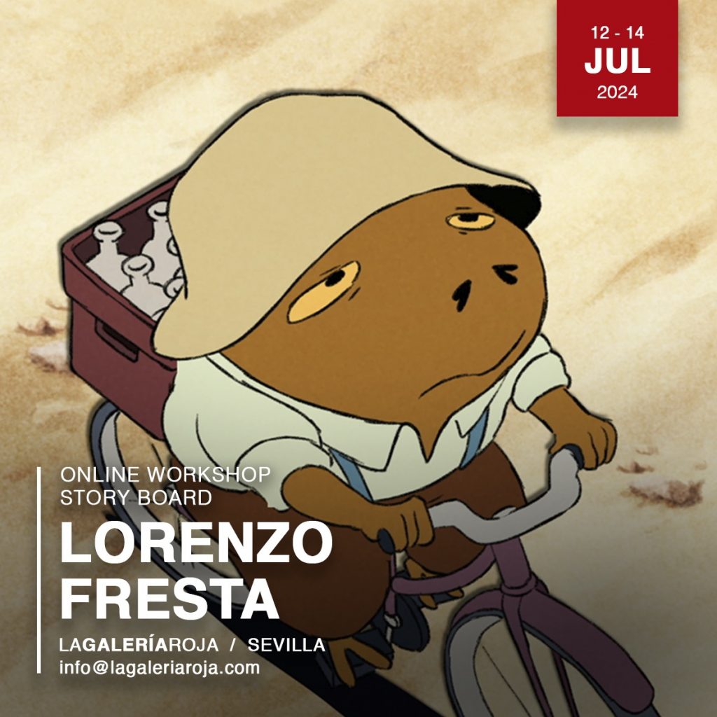 La Galería Roja | Online Illustration ||Story Board || Workshop with ...