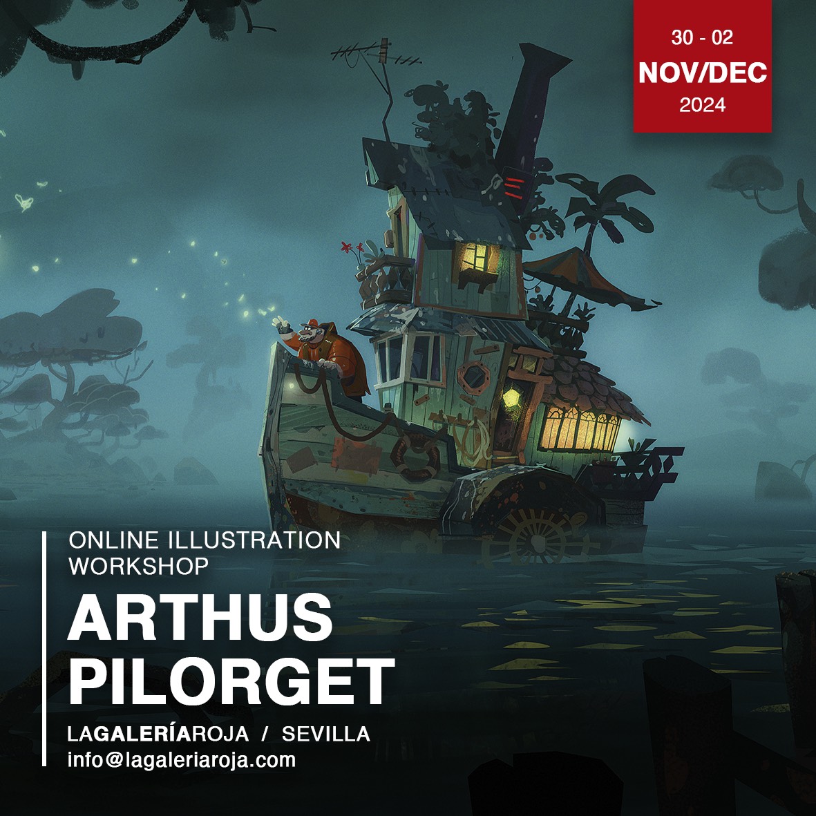 La Galería Roja | ONLINE WORKSHOP || Concept Art / Illustration || with ...