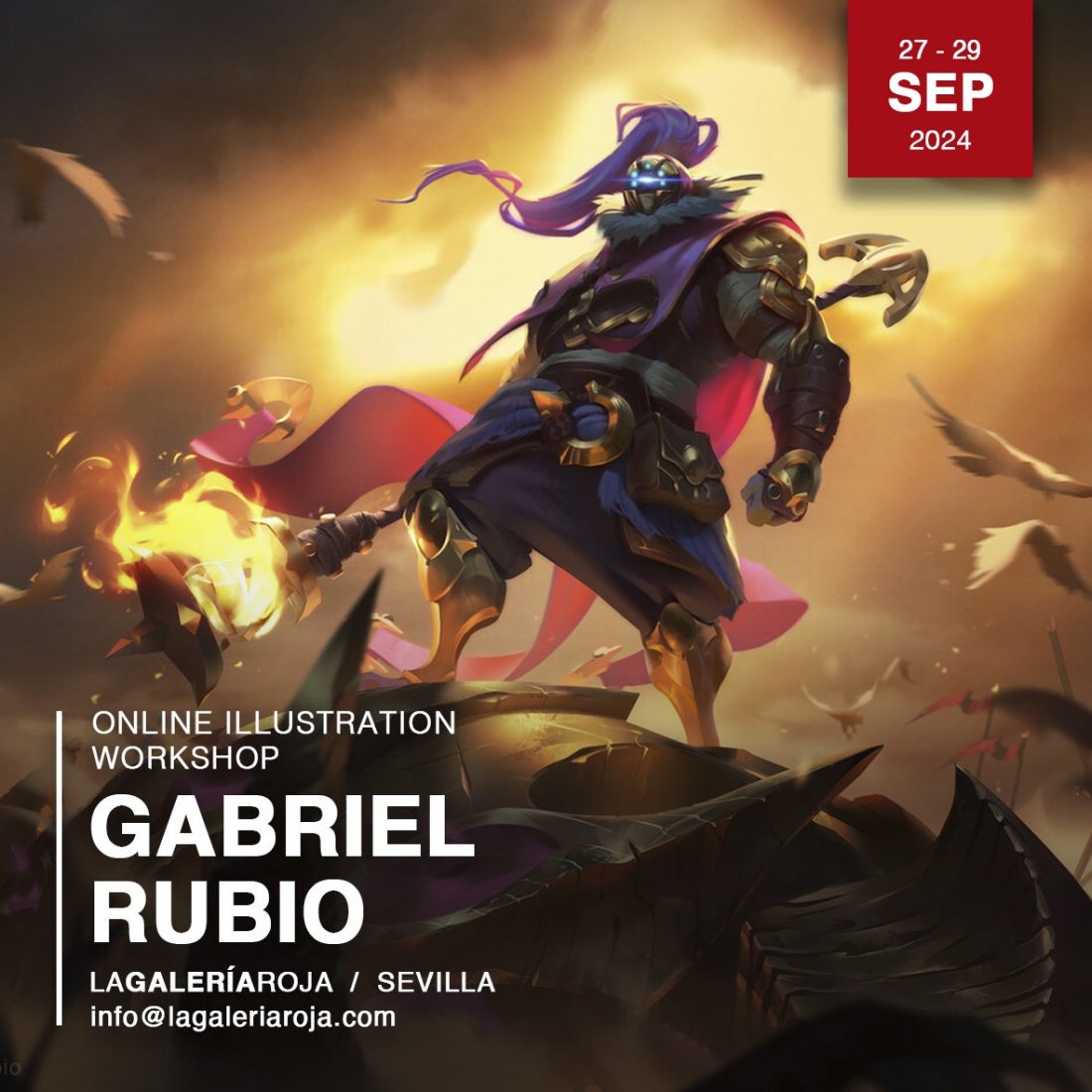 La Galería Roja | ONLINE WORKSHOP //Character sketching in 3d// with ...