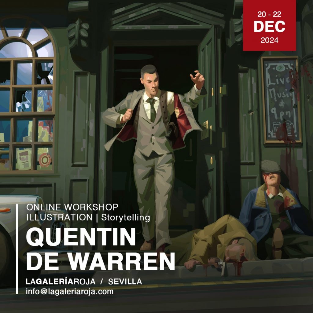 La Galería Roja | ONLINE WORKSHOP //Storytelling// with Quentin de Warren.