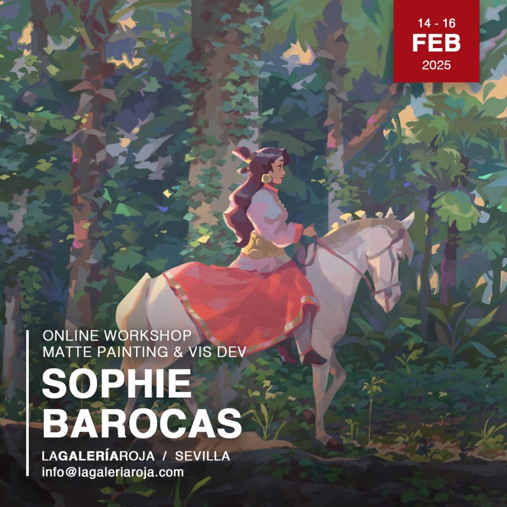 La Galería Roja | ONLINE ILLUSTRATION || Visual Development/ Background ...