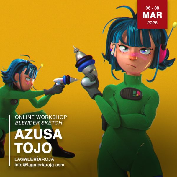 La Galería Roja | ONLINE WORKSHOP //Character sketching in 3d// with ...